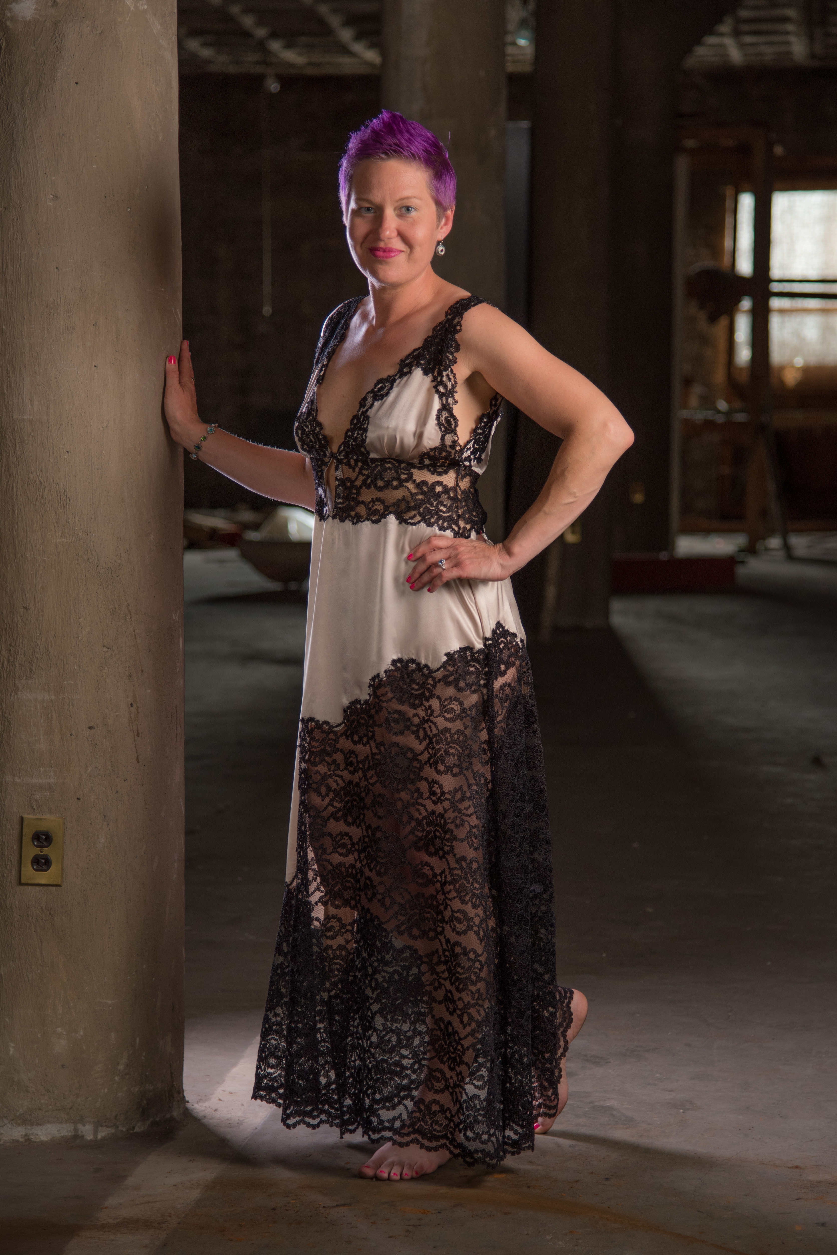 Two-Piece Full Length Night Gown & Robe | chicdoor.com