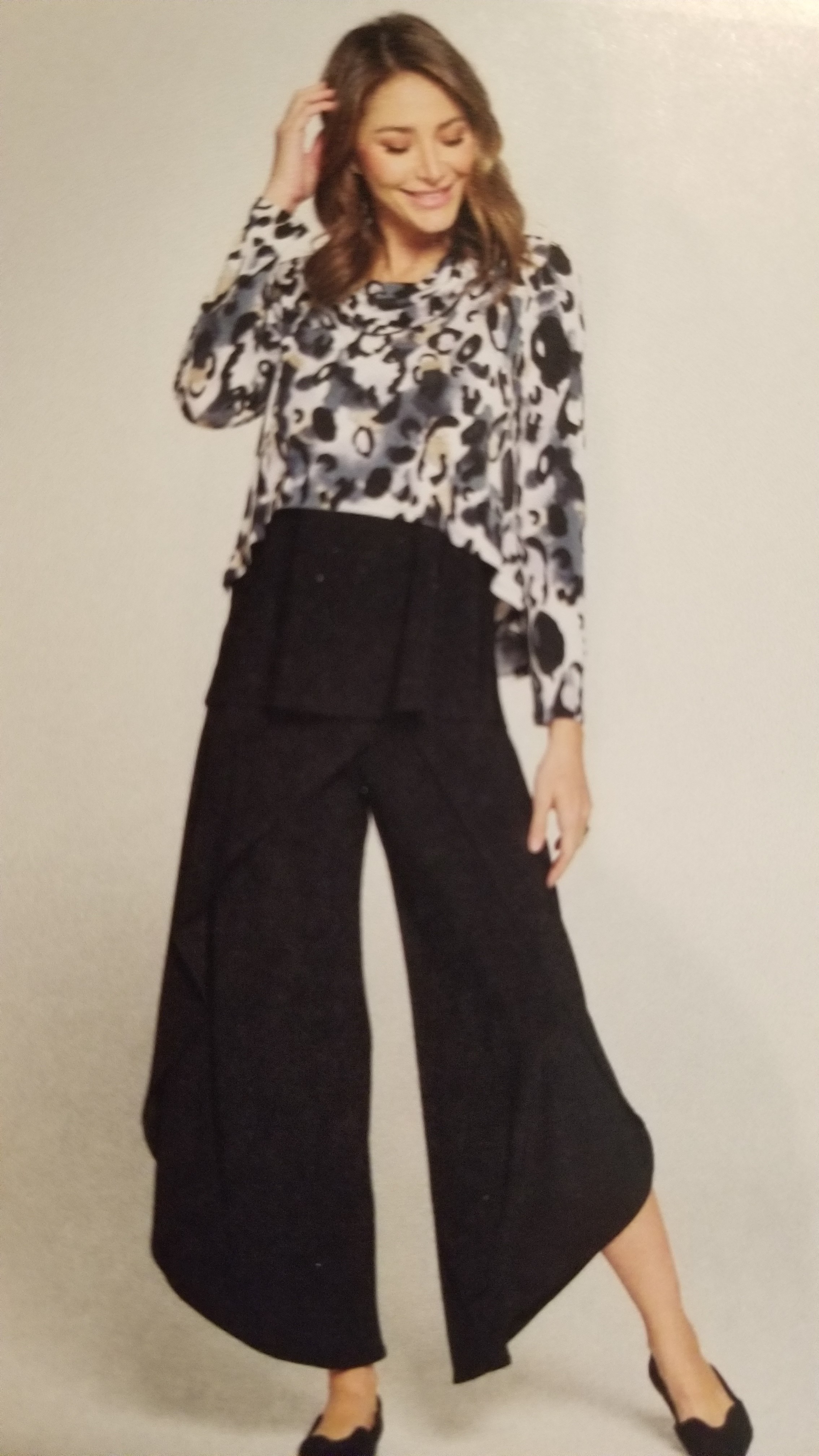 by jj multi print blouse SALE | chicdoor.com